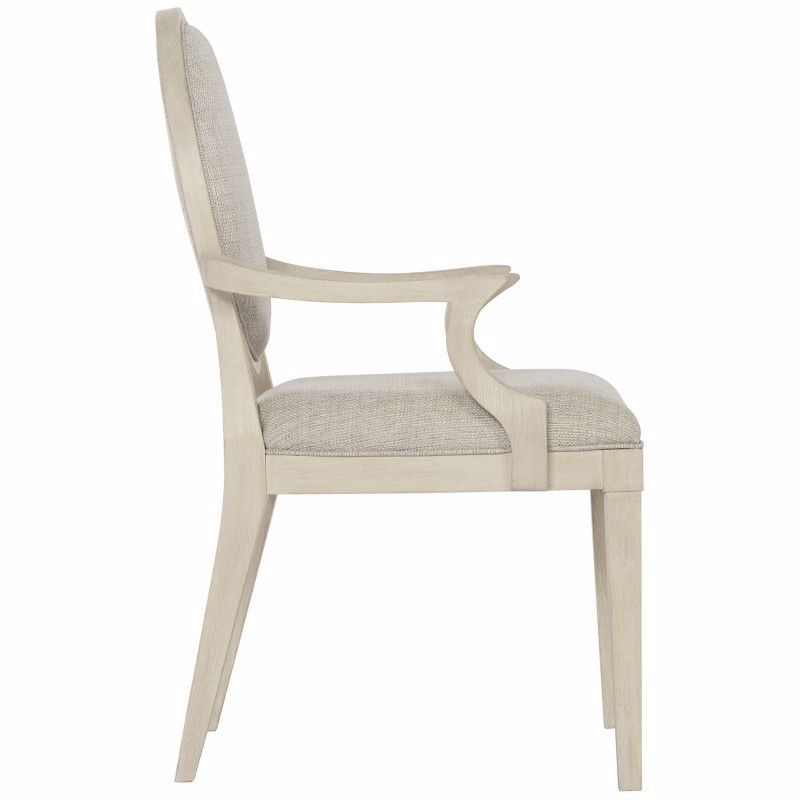 East Hampton Oval Back Arm Chair- As Shown - Ernest Gaspard