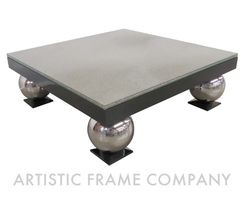 Sphere Leg Coffee Table - Ernest Gaspard